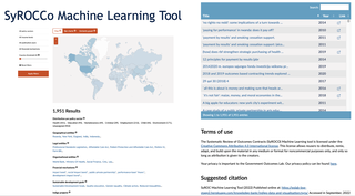 The Hitchhiker's Guide to SyROCCo