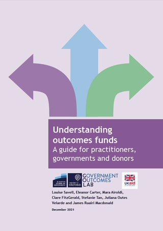 Understanding outcomes funds: A guide for practitioners, governments ...