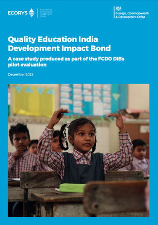 Quality Education Development Impact Bond: A case study produced as ...