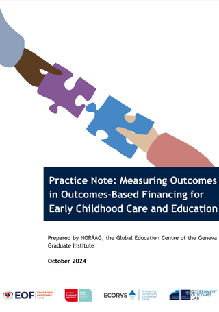 Practice Note: Measuring Outcomes in Outcomes-Based Financing for Early ...