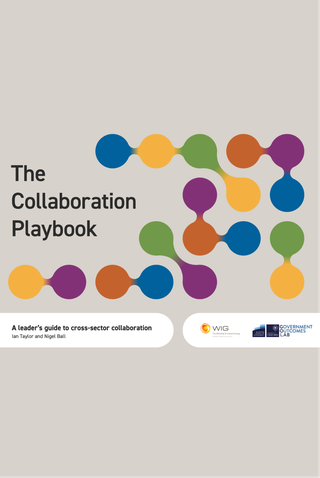 The Collaboration Playbook: 'A Leader’s Guide to Cross-sector ...